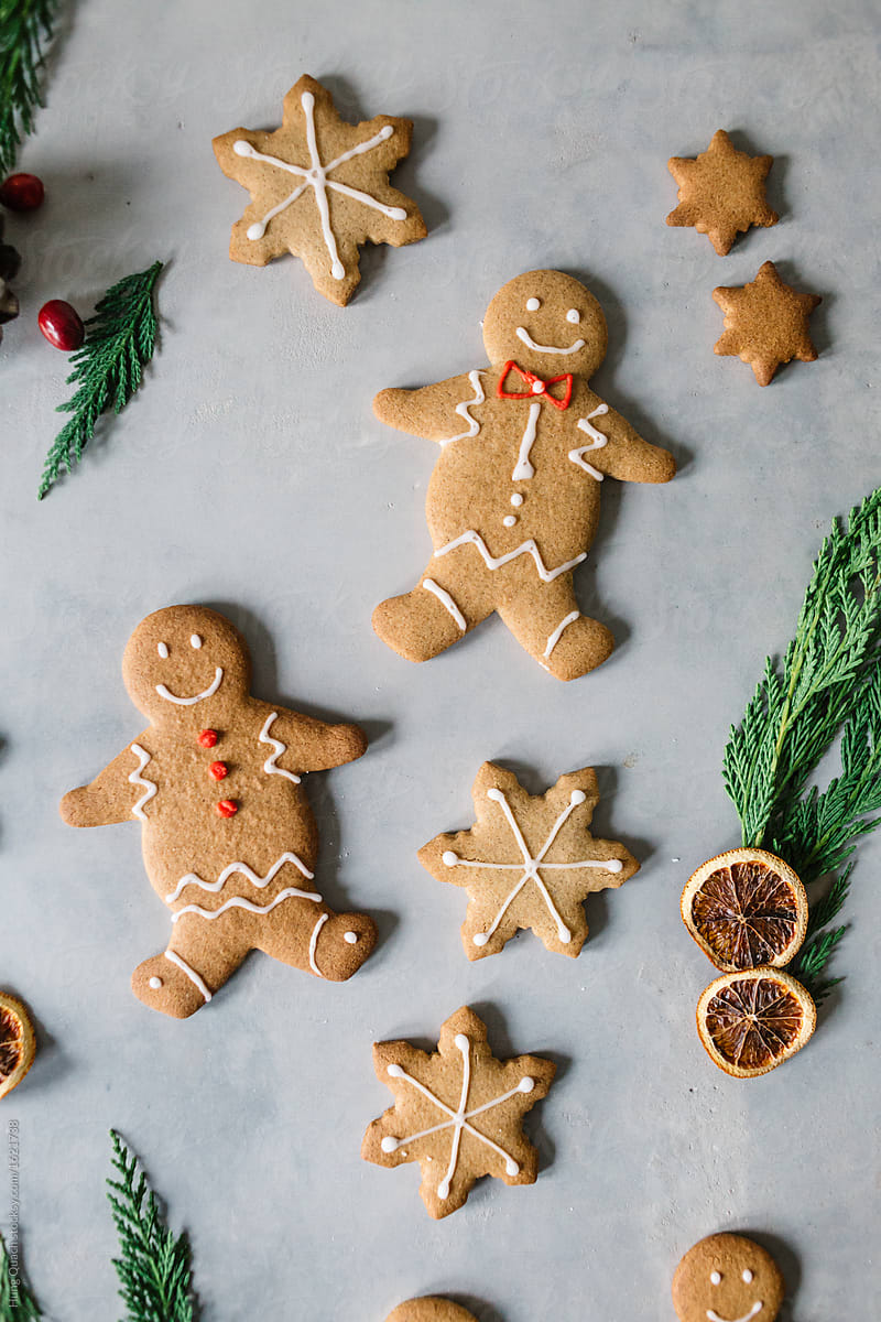 "Gingerbread Christmas Cookies" by Stocksy Contributor "Huggie Quach ...