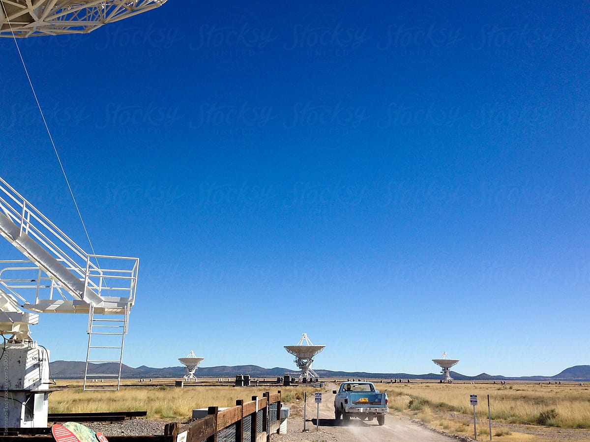 "Very Large Array Radio Antenna" by Stocksy Contributor "Tommaso Tuzj ...