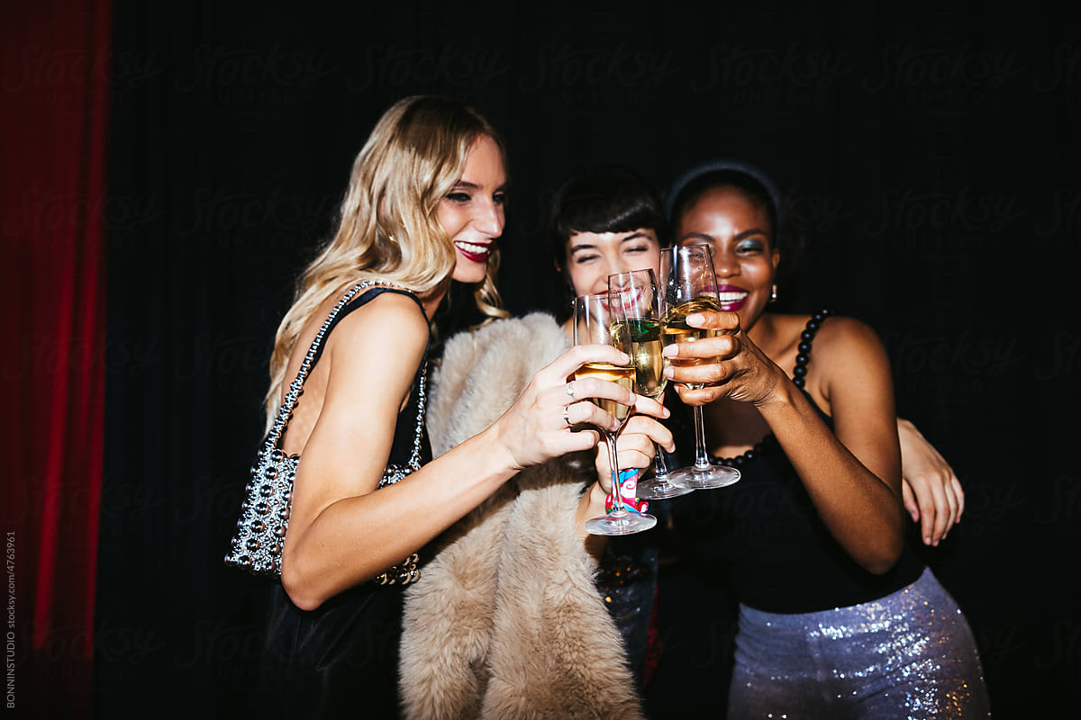 "Women Proposing Toast During Party" by Stocksy Contributor ...