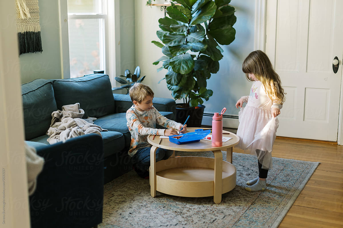Living Room Drawing For Kids