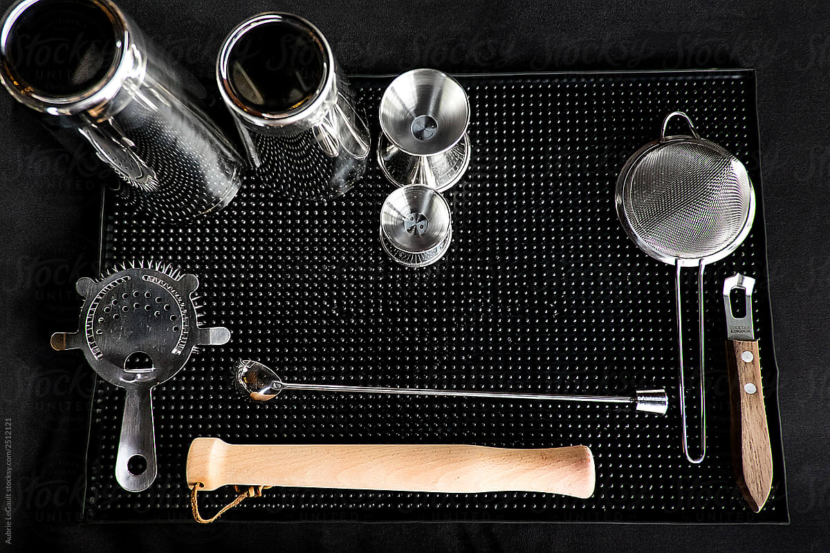 "Cocktail Utensils" by Stocksy Contributor "Aubrie LeGault" - Stocksy