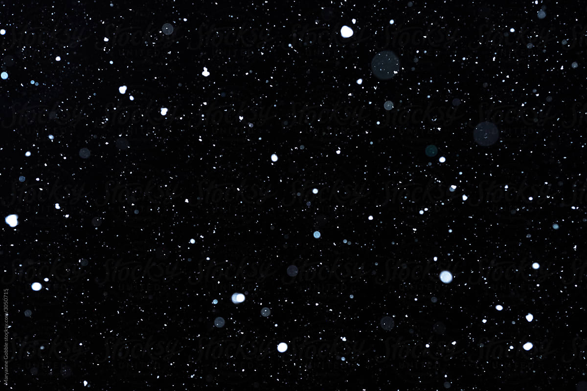 "Night Snow" by Stocksy Contributor "Maryanne Gobble" - Stocksy