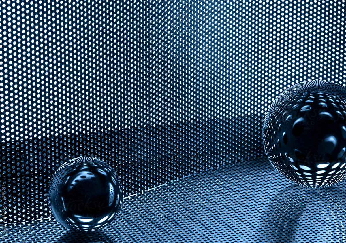 "Coloured Sphere Background" by Stocksy Contributor "Sky-Blue Creative ...