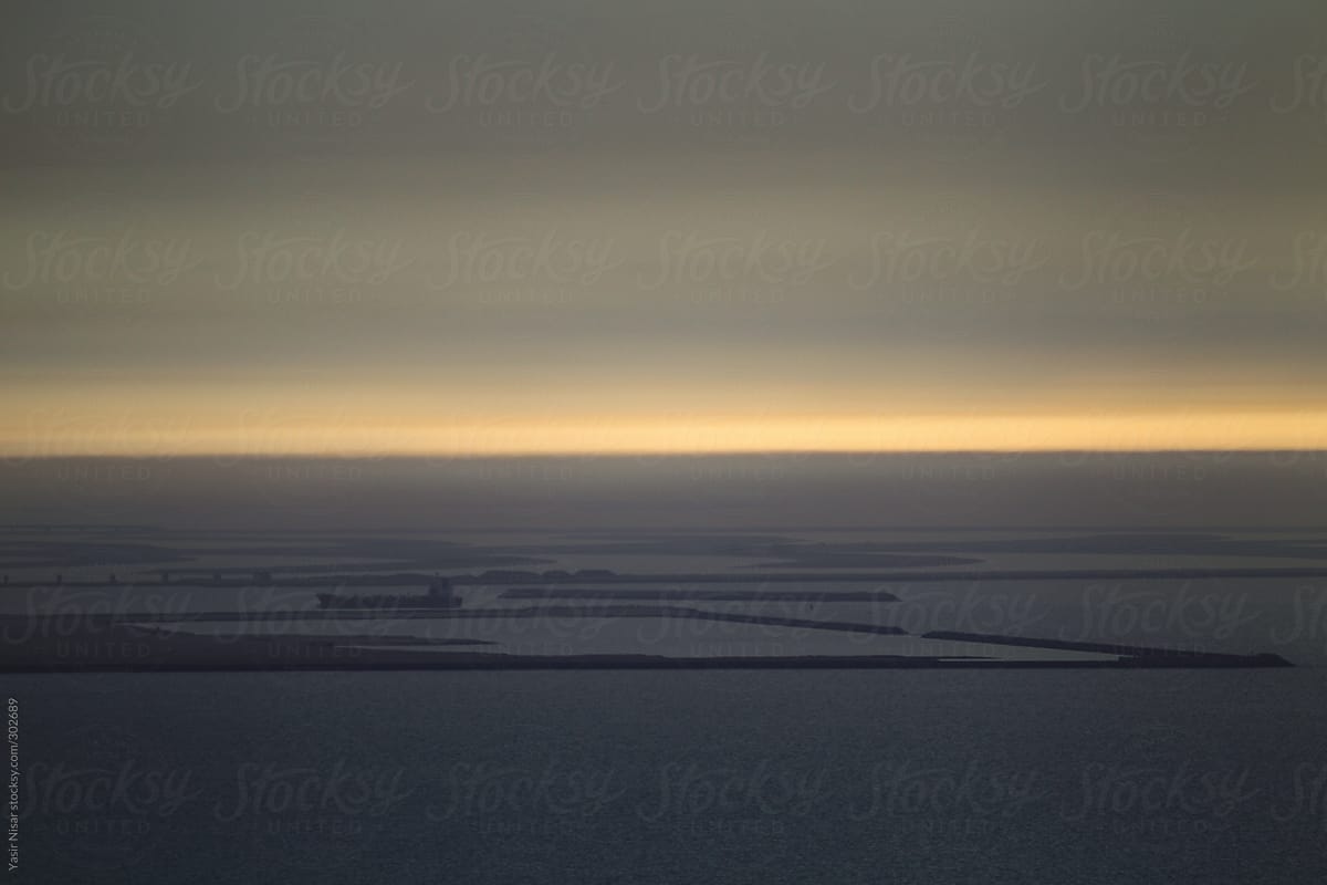 "The Ocean View At Sun Set" by Stocksy Contributor "Yasir Nisar" - Stocksy