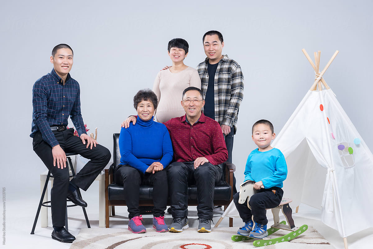 "A Blind Man And His Family" by Stocksy Contributor "MaaHoo" - Stocksy