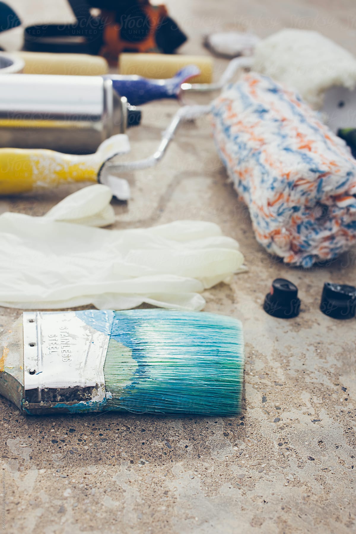 "Street Artist Tools" by Stocksy Contributor "CACTUS Creative Studio ...