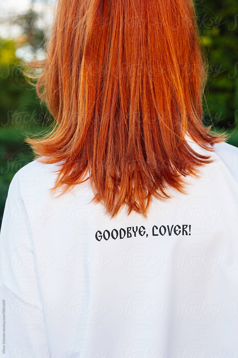 "Woman's Back With Long Red Hair Closeup" by Stocksy Contributor ...
