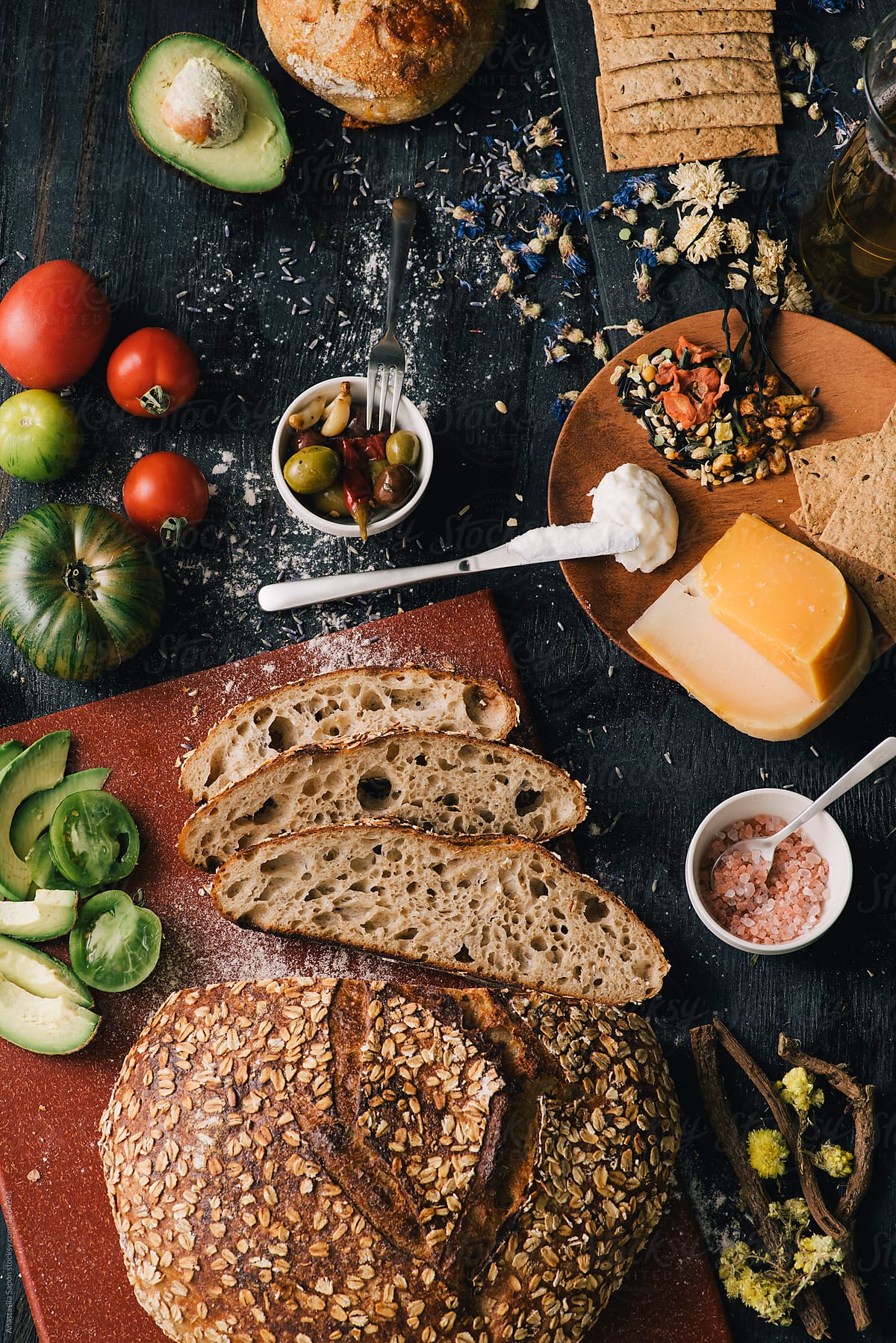 "Food Spread" by Stocksy Contributor "Anastasiia Sapon" - Stocksy