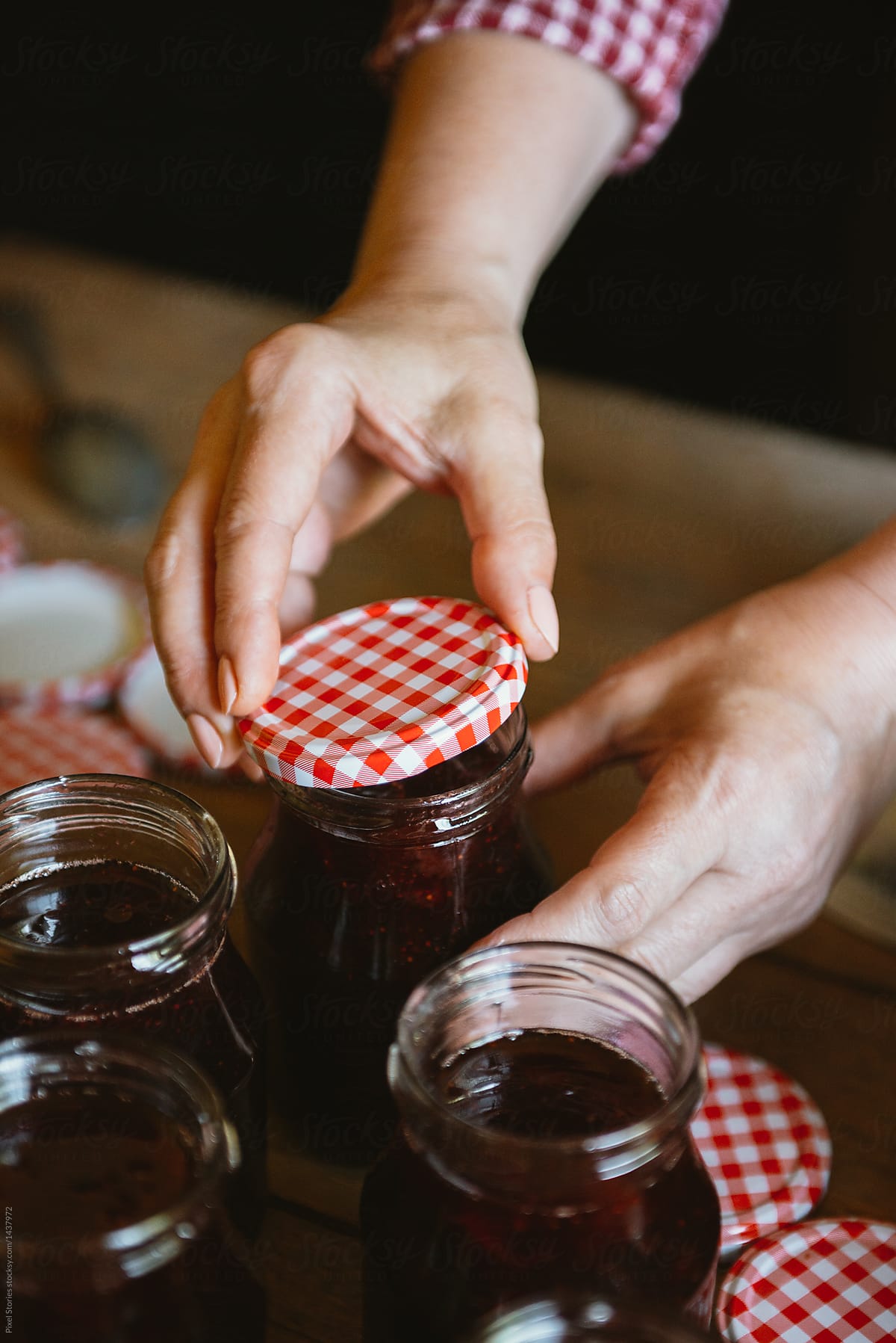 "Preparing Homemade Strawberry Jam" by Stocksy Contributor "Sibila and ...