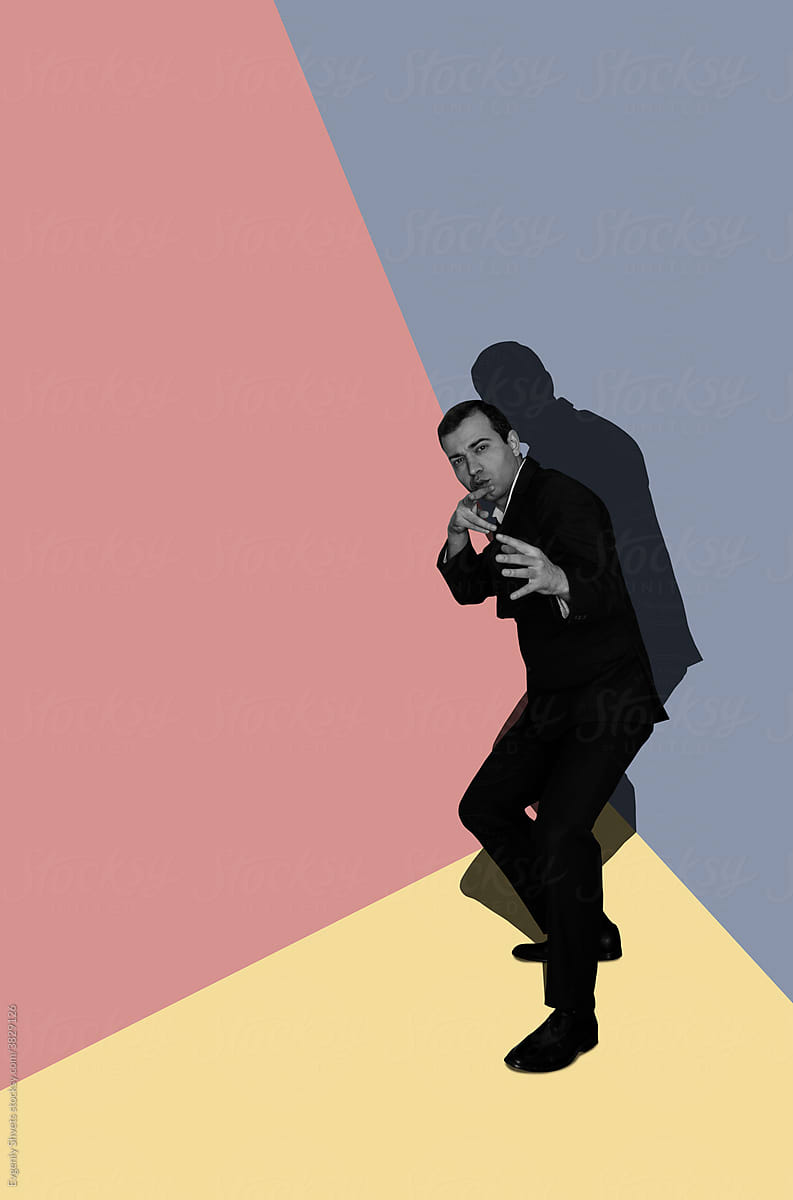 "Man Standing In Corner Of The Room" by Stocksy Contributor "Evgeniy ...