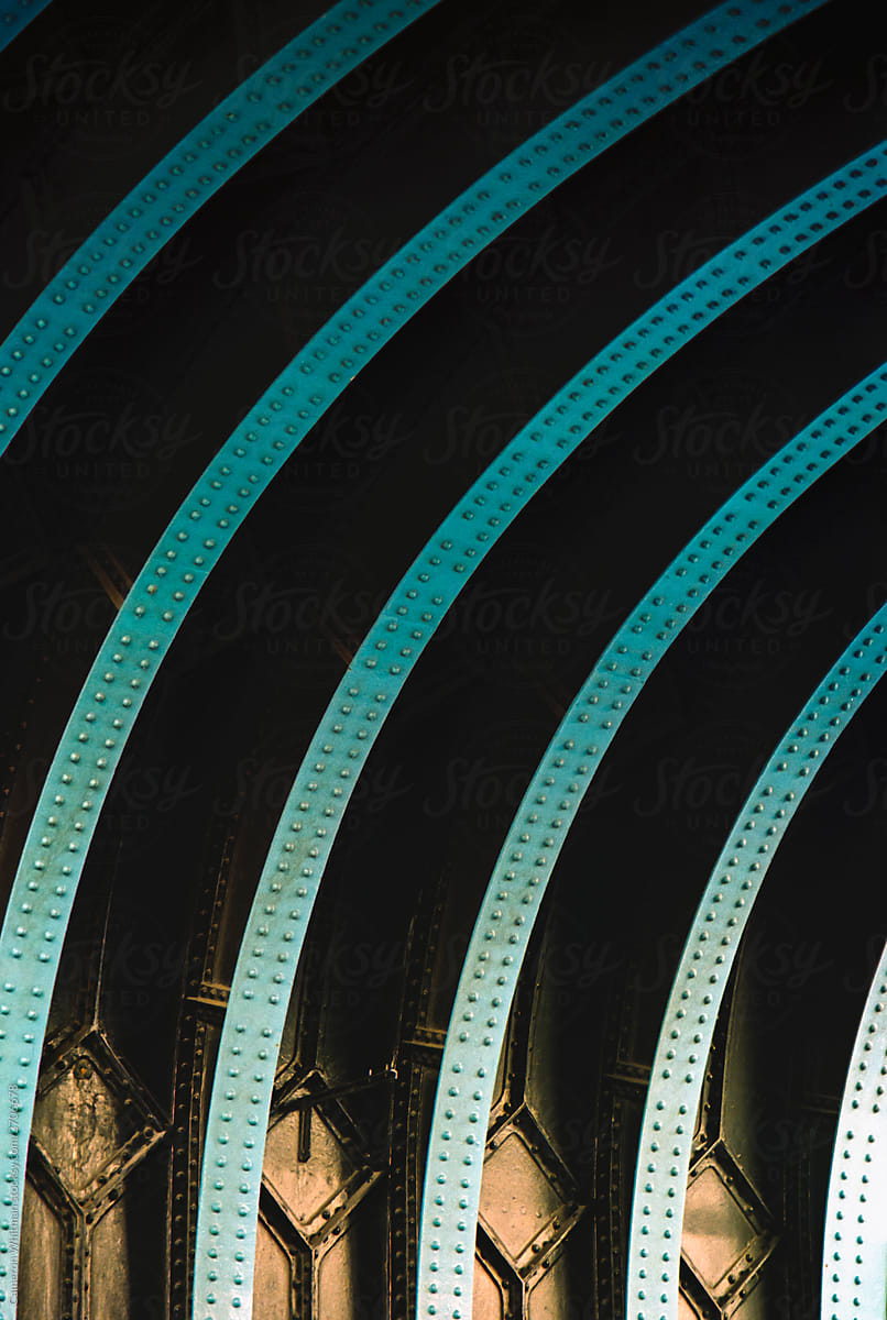 "Tower Bridge Arch Abstract" by Stocksy Contributor "CWP, LLC" - Stocksy