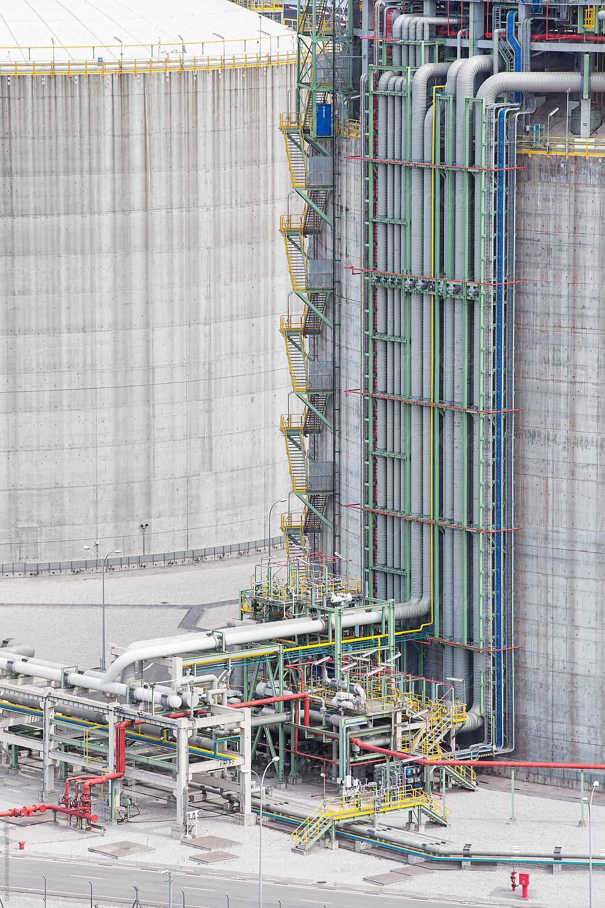 "Liquid Natural Gas Tanks" by Stocksy Contributor "Luis Cerdeira" - Stocksy