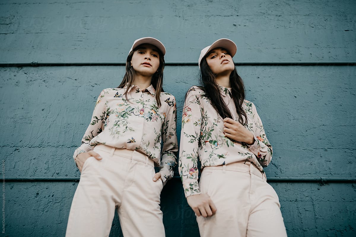 "Two Women In Matching Pink Outfits" by Stocksy Contributor "Mango ...