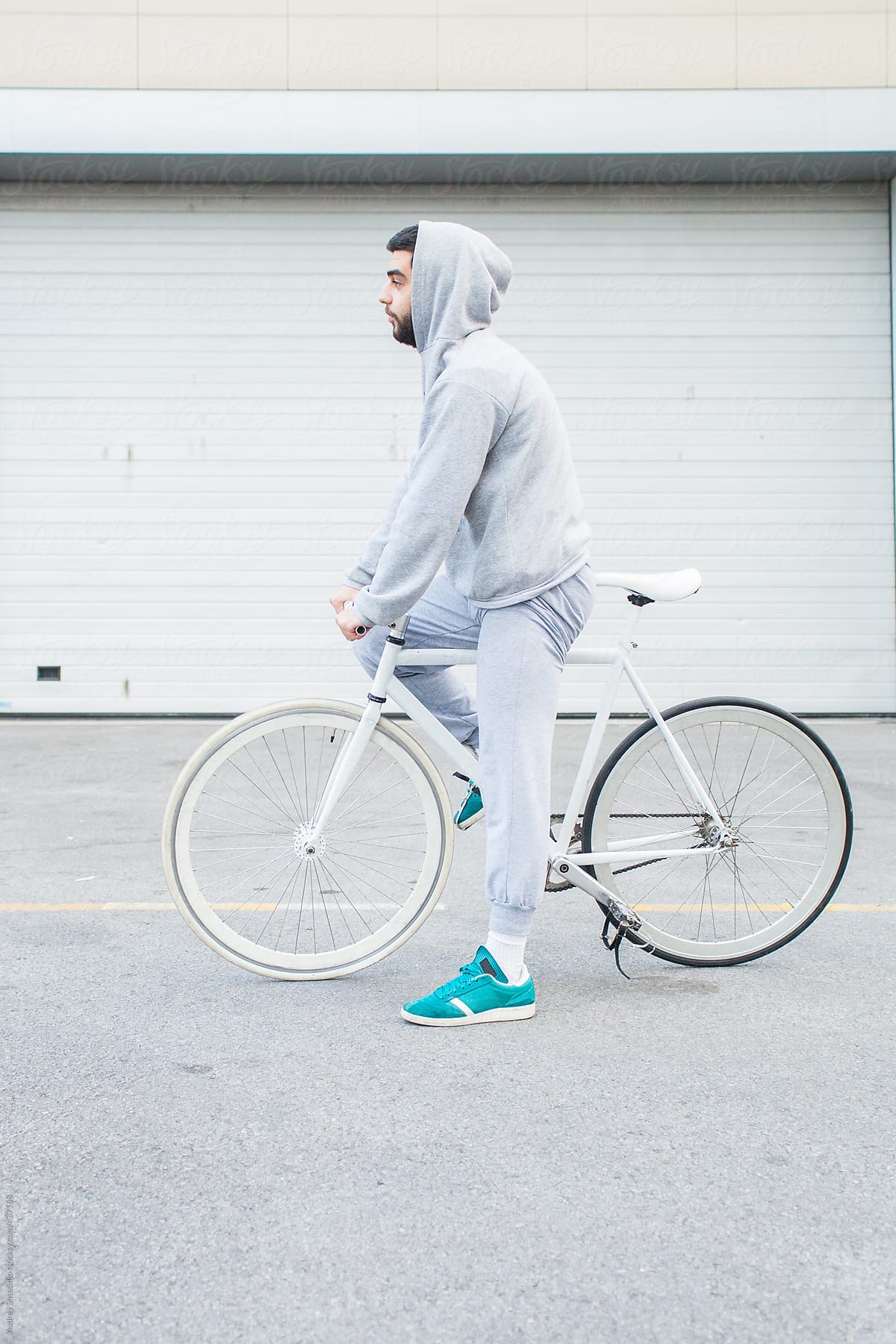 "Urban Guy With His Fixie Bike." by Stocksy Contributor "AUDSHULE ...