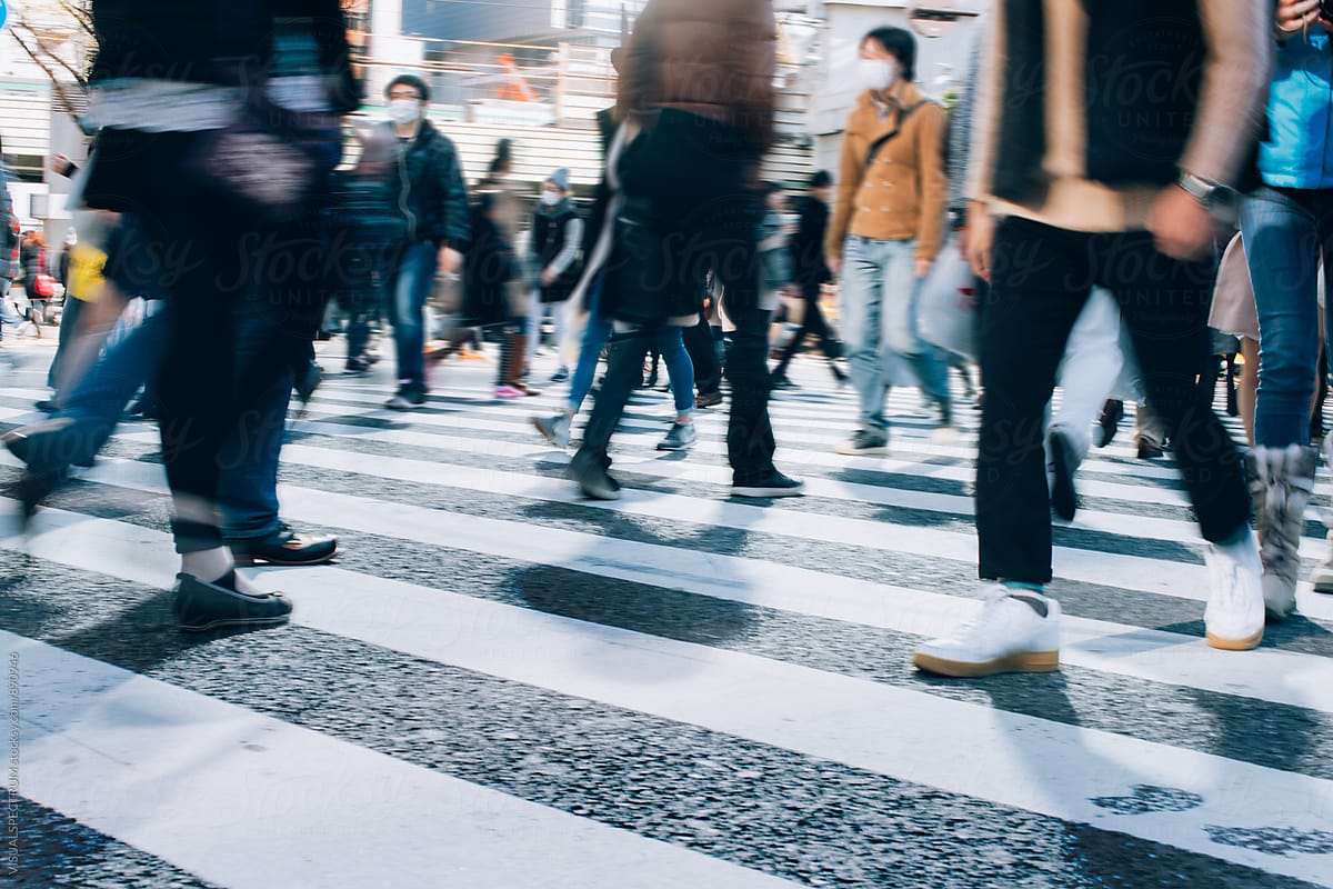 "Tokyo - Many People Crossing Shibuya Crossing" by Stocksy Contributor ...