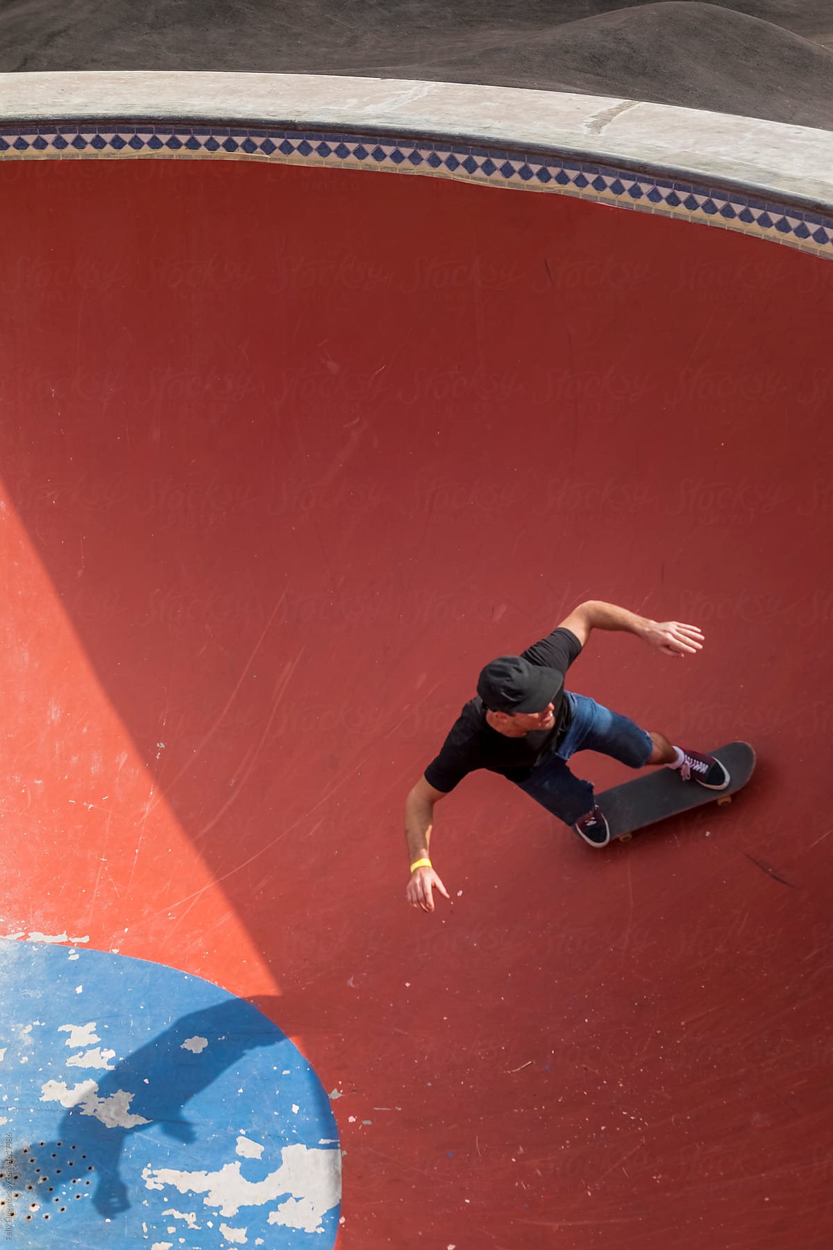 "Skater In Concrete Bowl" by Stocksy Contributor "Eyes on Asia" - Stocksy