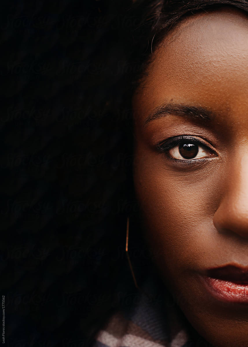 "Portrait Of Beautiful African Woman" by Stocksy Contributor "Leah ...
