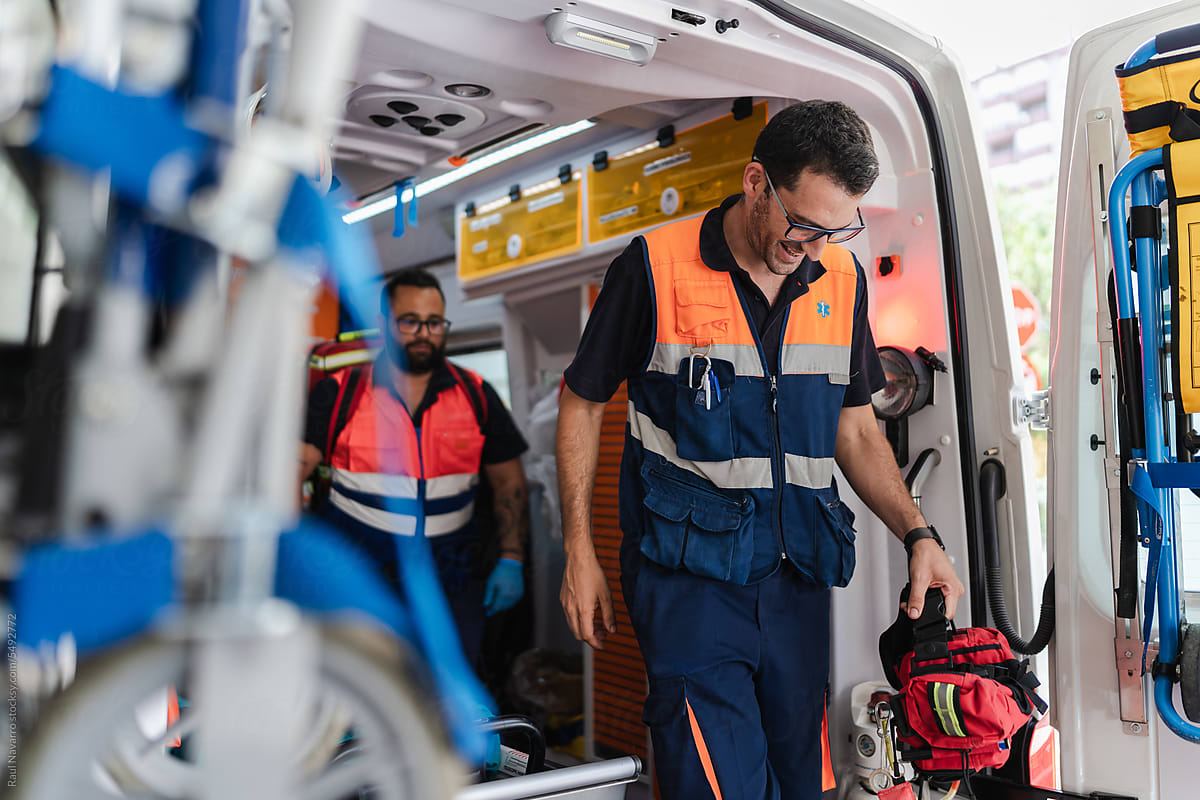 "Paramedics At Work" by Stocksy Contributor "Raul Navarro" - Stocksy