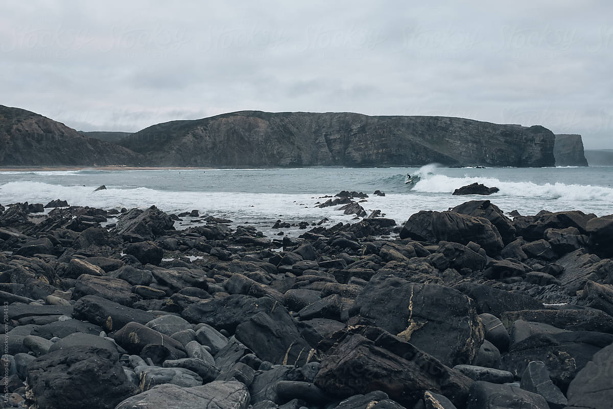 "Surfing In Arrifana/ Portugal" by Stocksy Contributor "Urs Siedentop ...