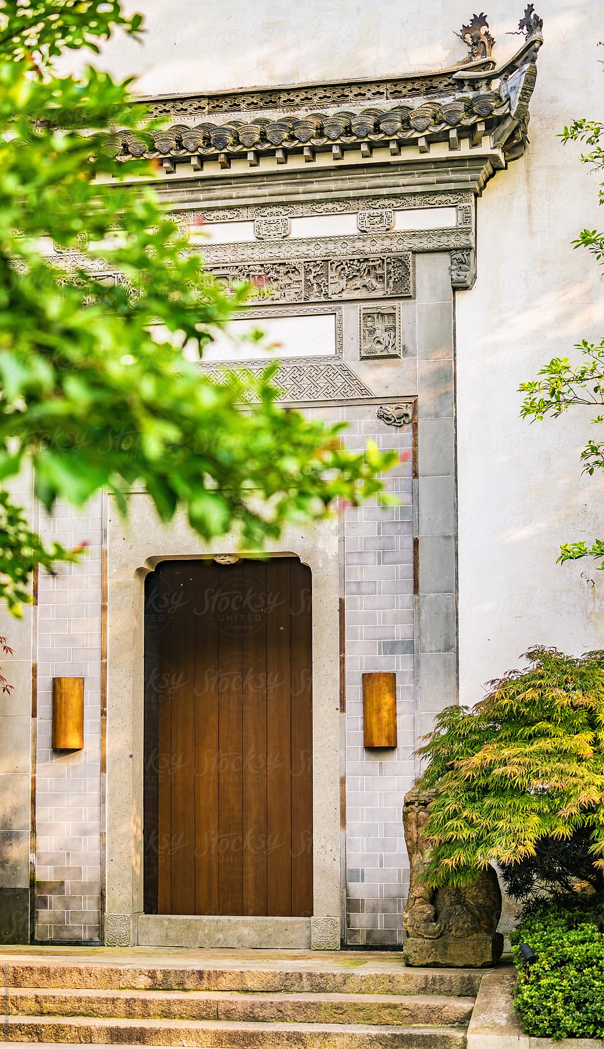 "Chinese Ancient Architectural Style Door" by Stocksy Contributor "Rein ...