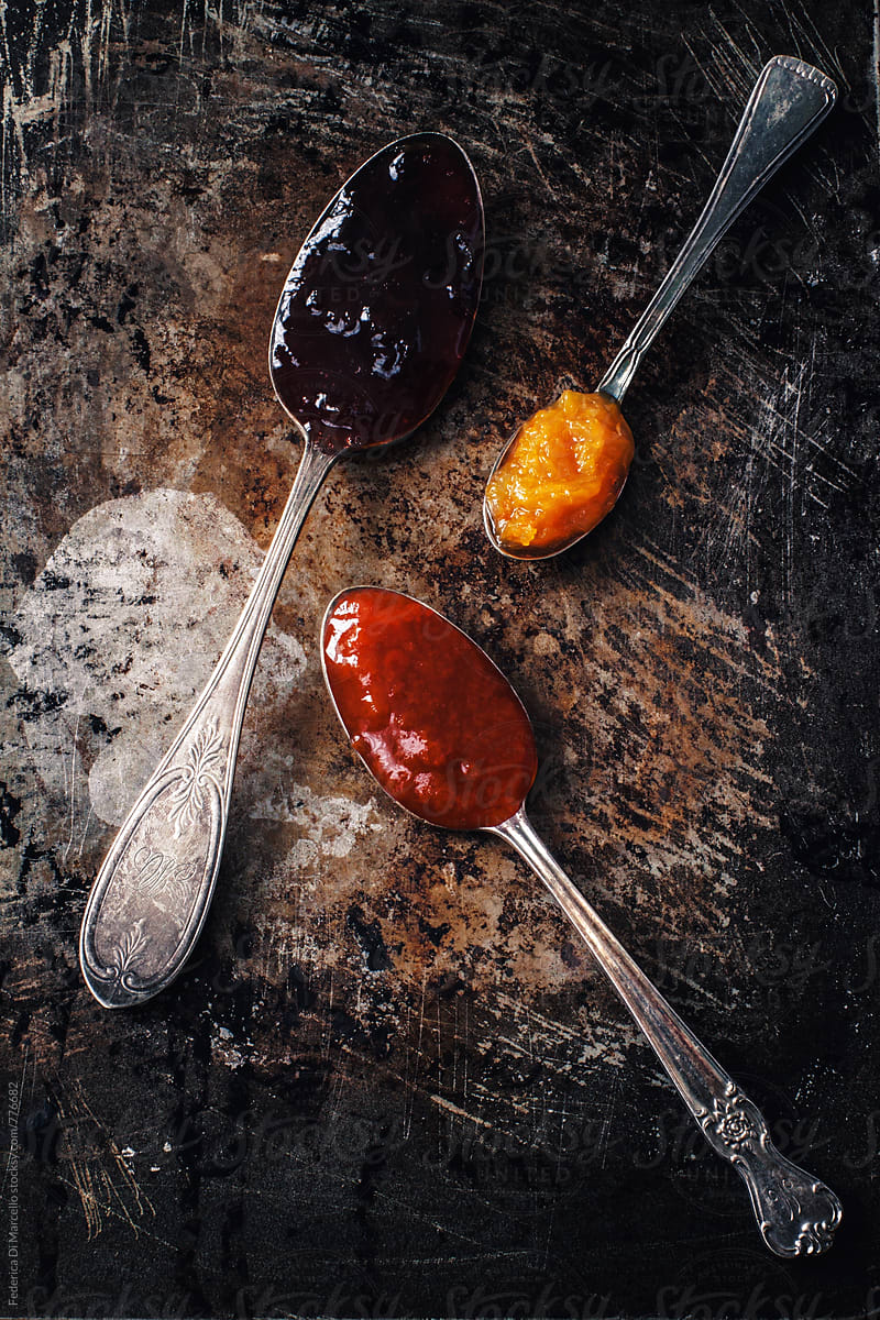 "Jams In Spoons" by Stocksy Contributor "Federica Di Marcello" - Stocksy