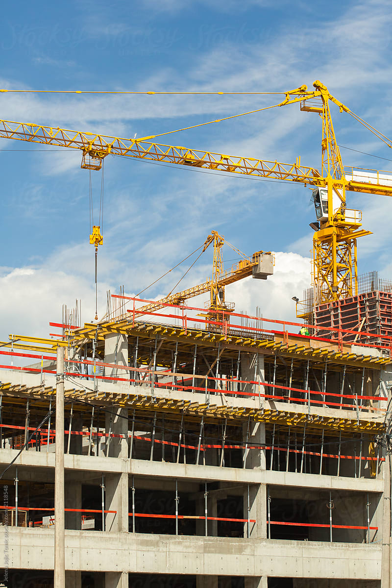 "Multi Story Building Under Construction" by Stocksy Contributor ...
