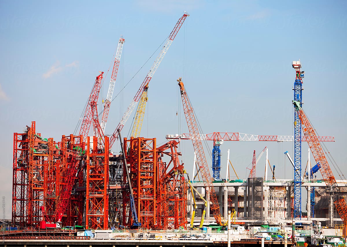 "Colourful Construction Site." by Stocksy Contributor "Hugh Sitton ...