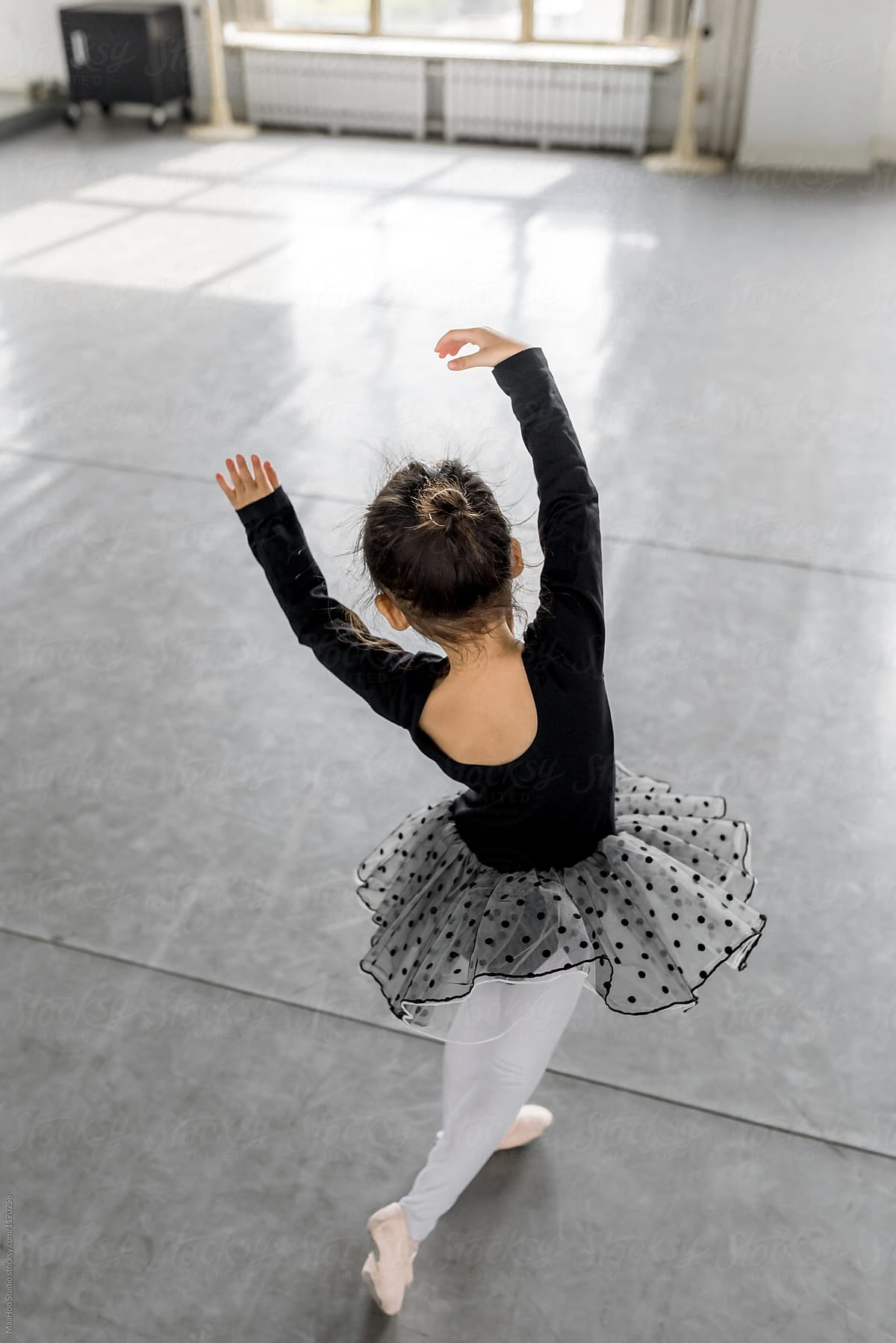 "Girl Practicing Ballet In Ballet Studio" by Stocksy Contributor ...