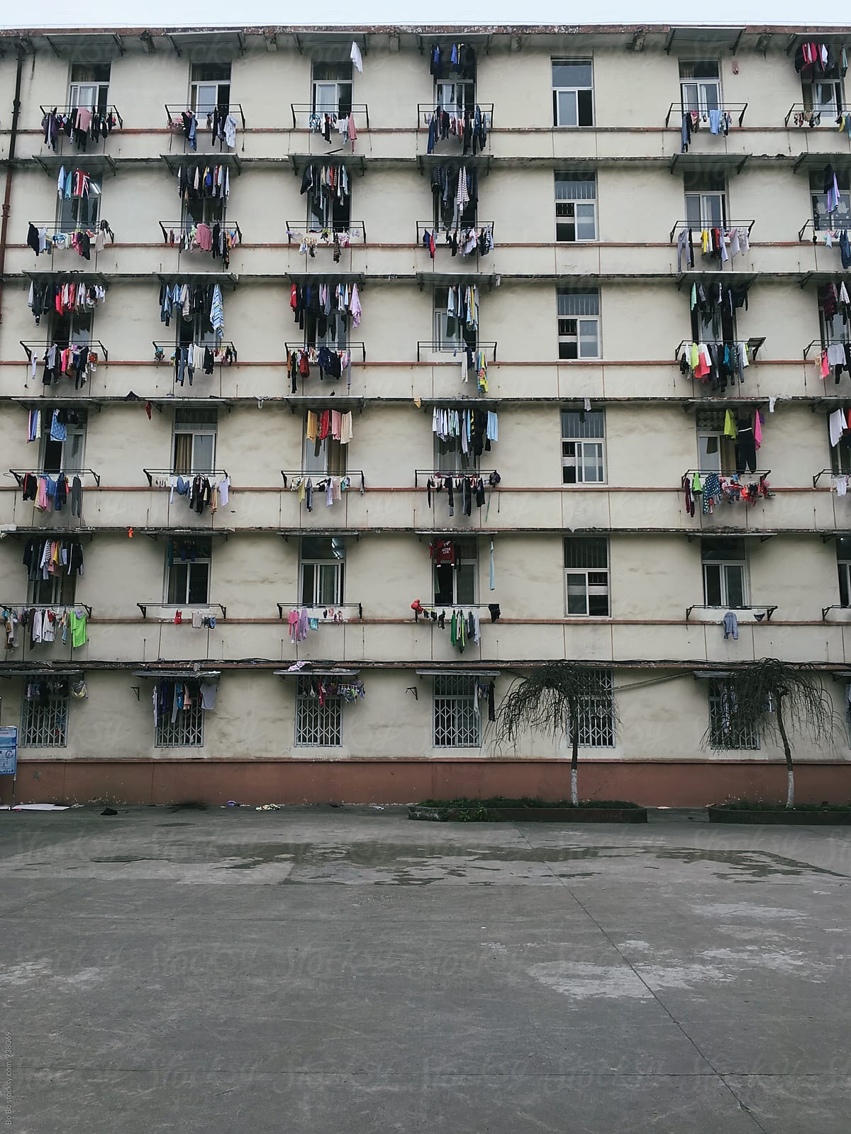 "Students’ Dormitory Building" by Stocksy Contributor "Bo Bo" - Stocksy