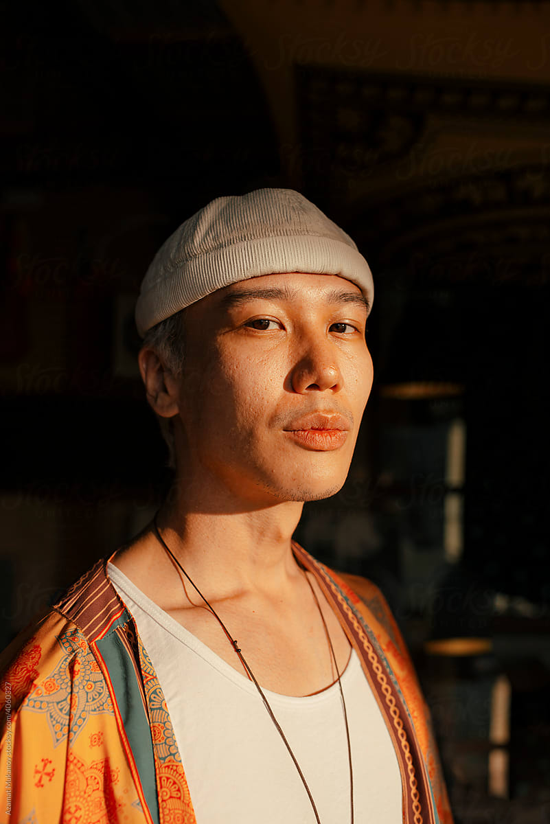 "Portrait Of An Asian Man" by Stocksy Contributor "Azamat Mukanov ...