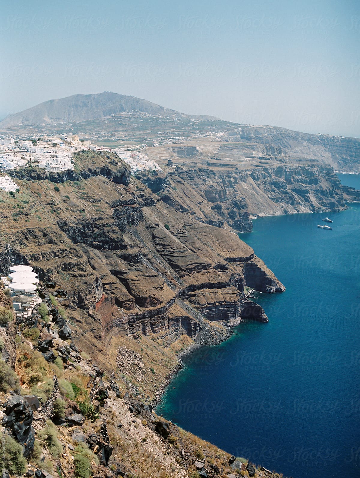 "Landscape In Santorini, Greece" by Stocksy Contributor "Julia K" - Stocksy