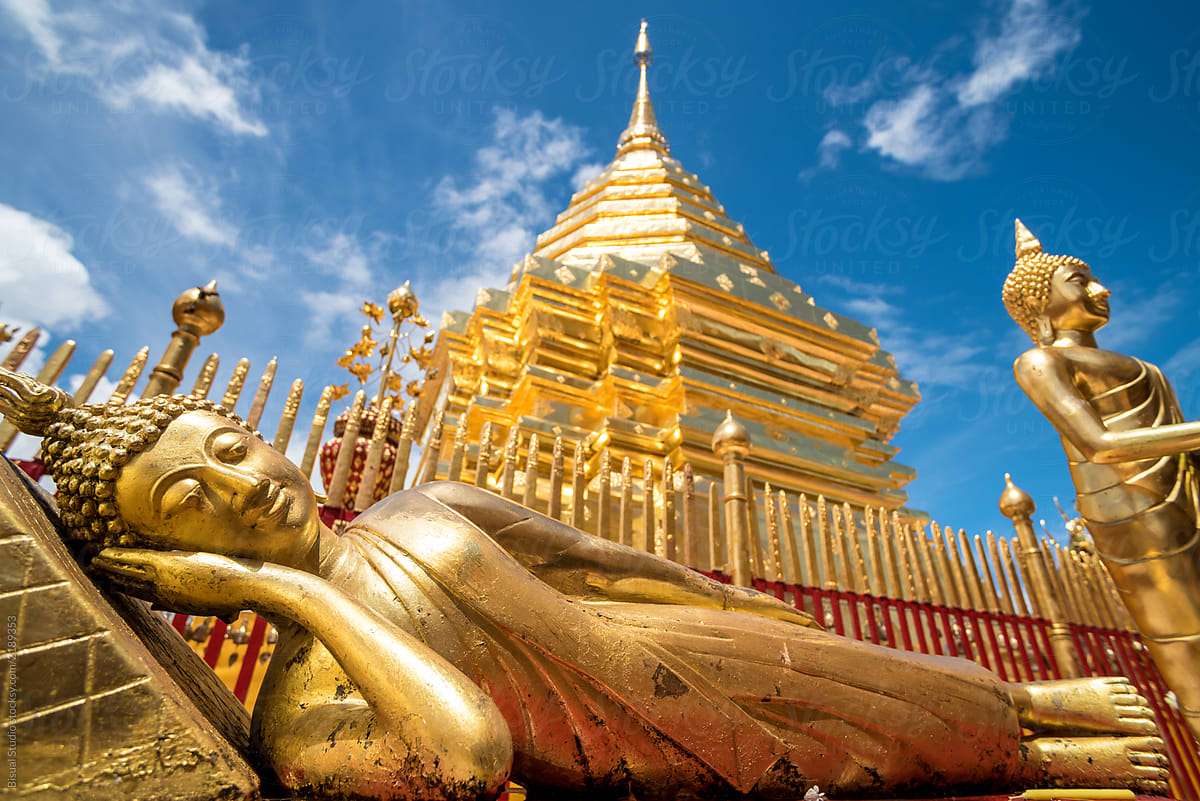 "Beautiful Golden Design Of Ancient Temple" by Stocksy Contributor ...
