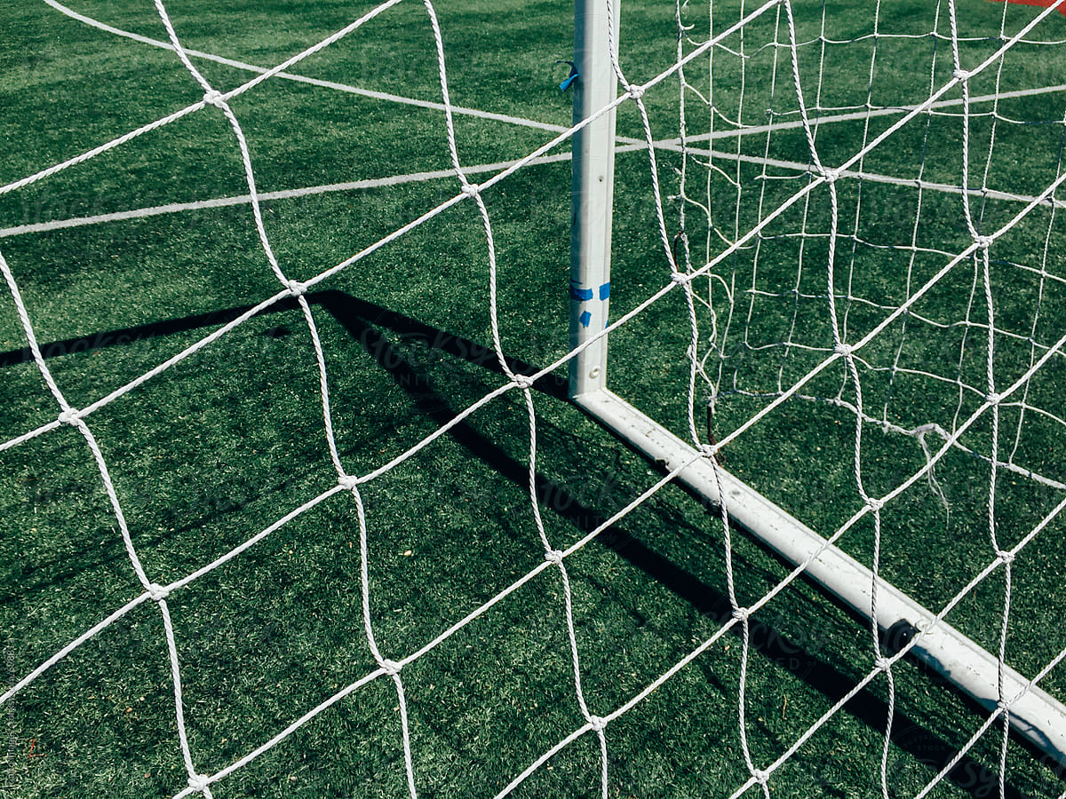 "Netting From Soccer Goal And Green Sports Turf" by Stocksy Contributor ...