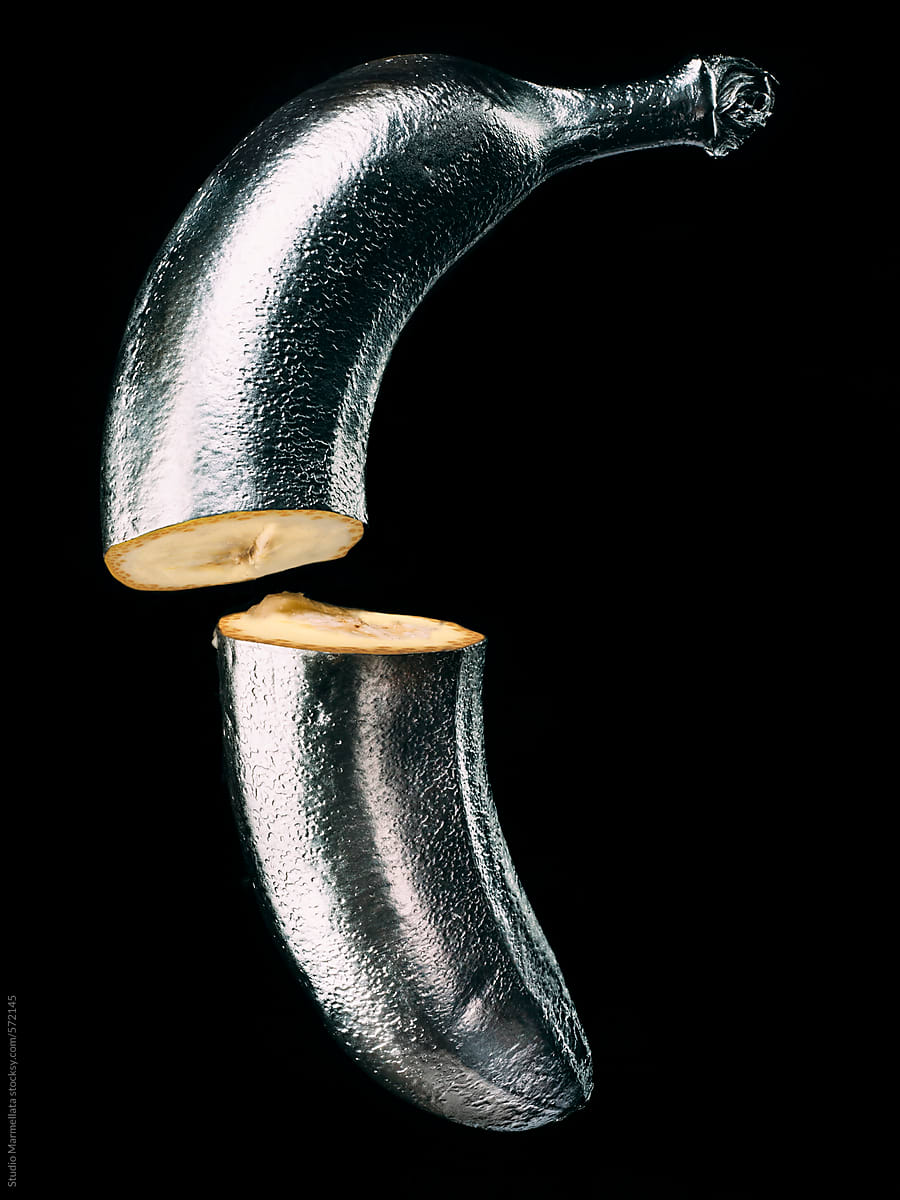 "Silver Painted Fruit" by Stocksy Contributor "Studio Marmellata" - Stocksy
