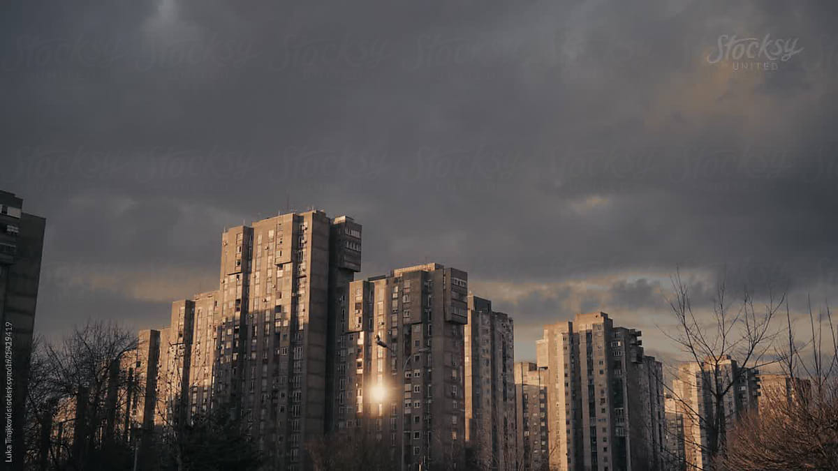"New Belgrade Blocks" by Stocksy Contributor "LUCIUS STUDIO" - Stocksy