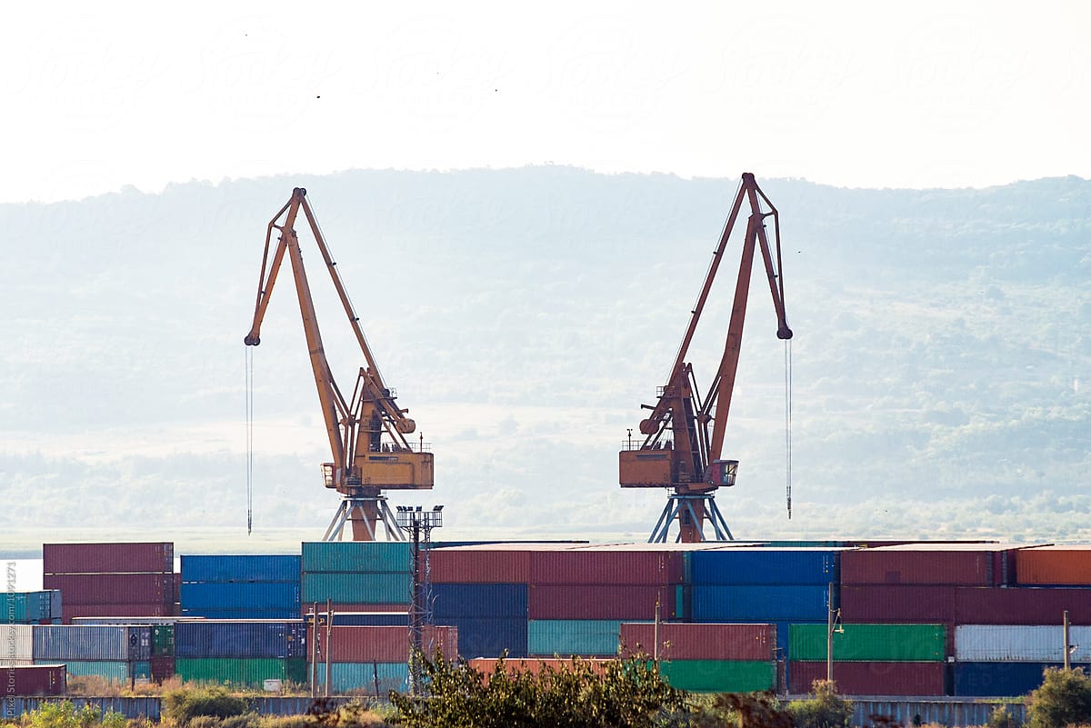 "Container Terminal" by Stocksy Contributor "Sibila and Pavel" - Stocksy
