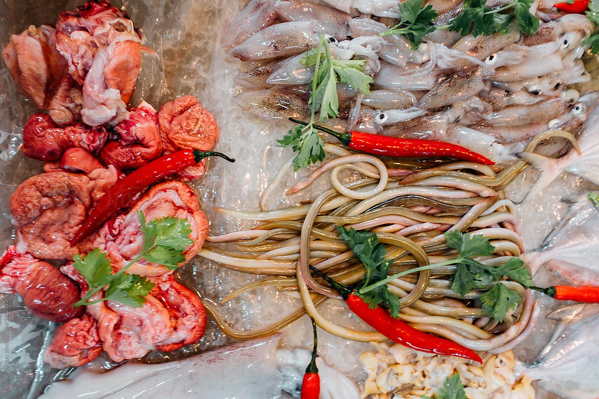 "Chinese Food Raw" by Stocksy Contributor "Pansfun Images" - Stocksy