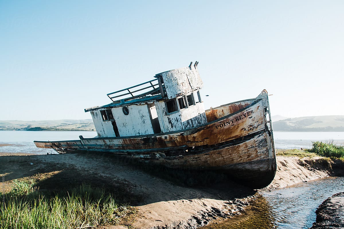 "Point Reyes Shipwreck At Inverness, California." by Stocksy ...