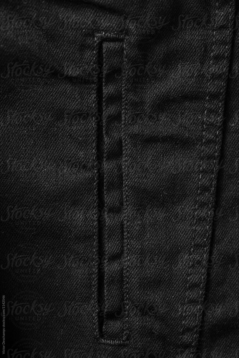 "Black Denim" by Stocksy Contributor "Victor Deschamps" - Stocksy