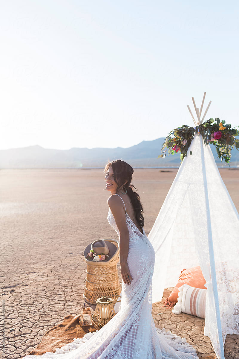 "Bride Laughing In The Sunlight" by Stocksy Contributor "Danielle ...