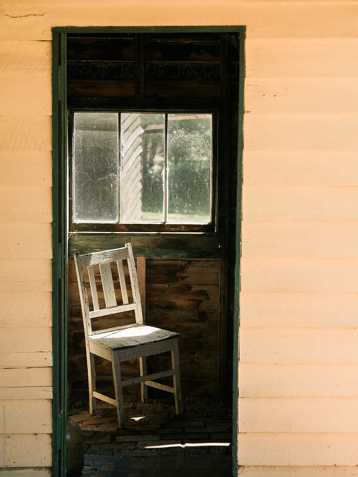 "Old White Chair In An Old Room" by Stocksy Contributor "Gary Radler ...