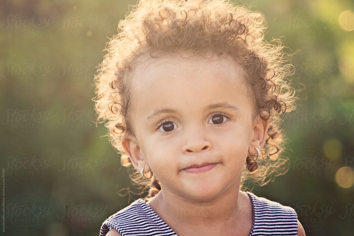 "Portrait Of Young Girl In The Summer Sun" by Stocksy Contributor "Anya ...