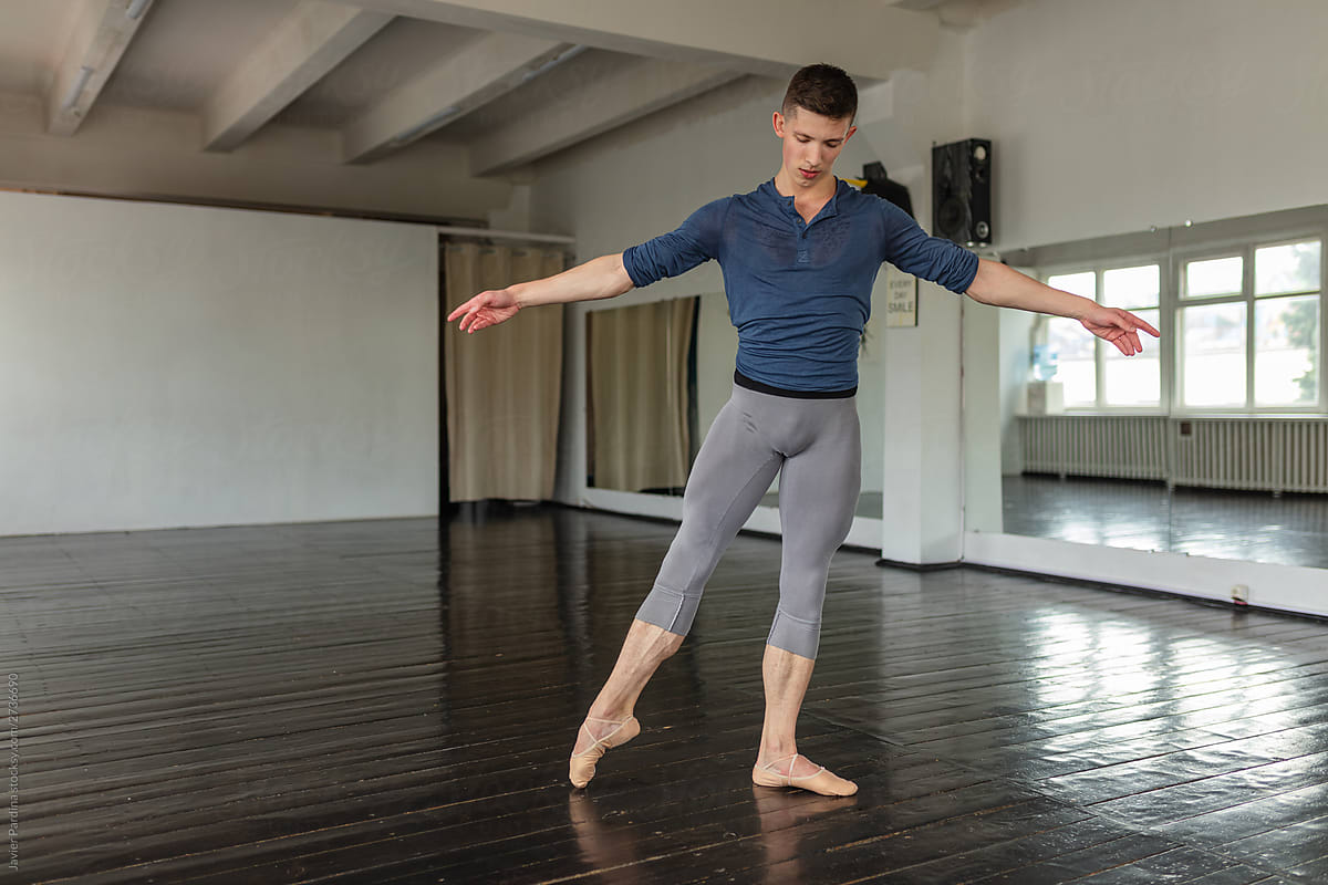 Man training Ballet - Stock Image - Everypixel