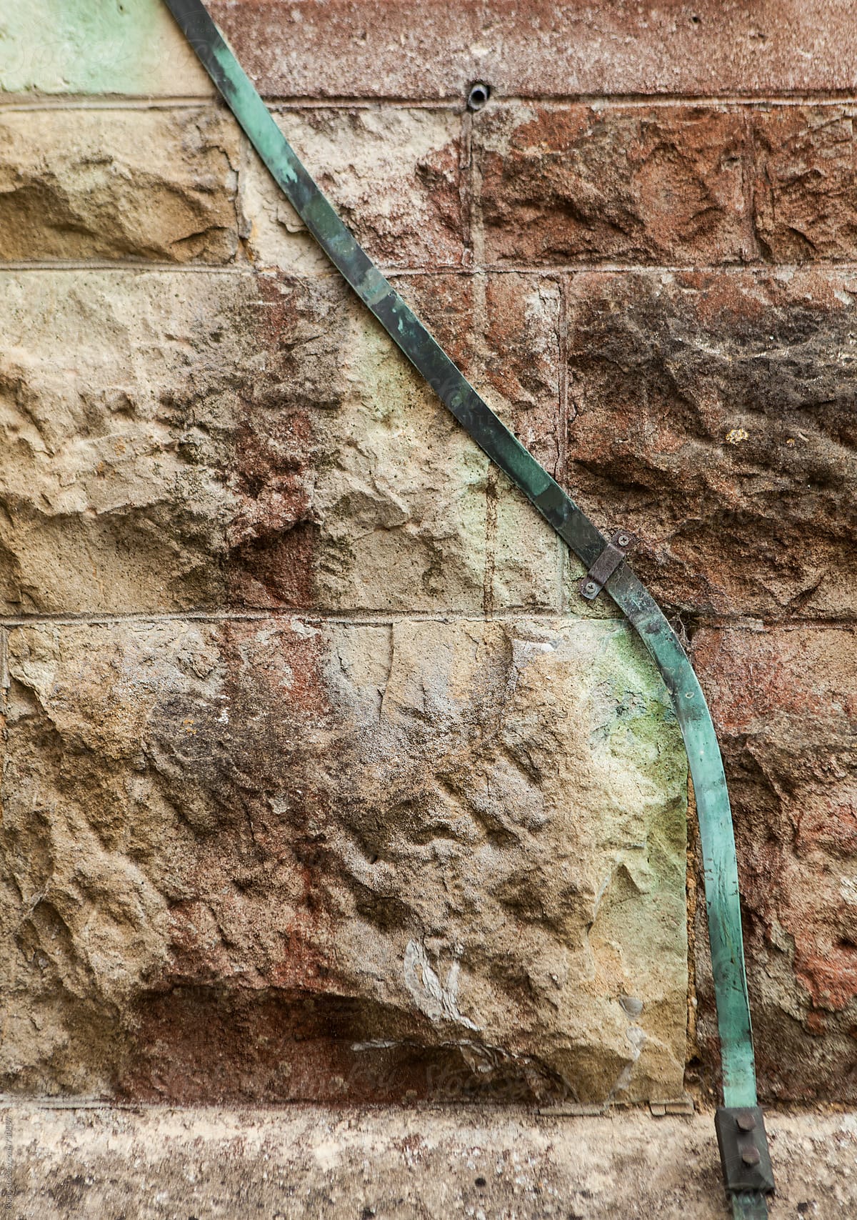 "Copper Lightning Conductor Against An Old Church Wall." by Stocksy ...
