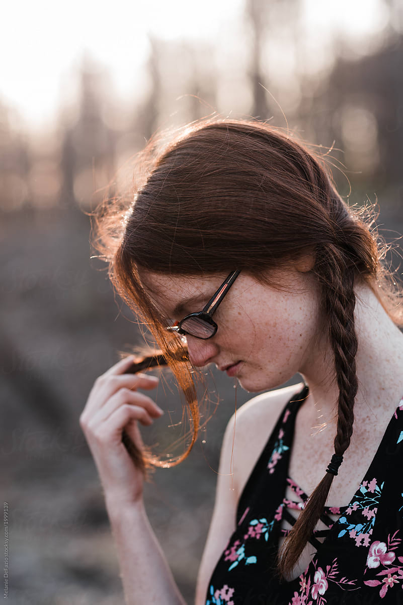 "Beautiful Teen" by Stocksy Contributor "Melanie DeFazio" - Stocksy