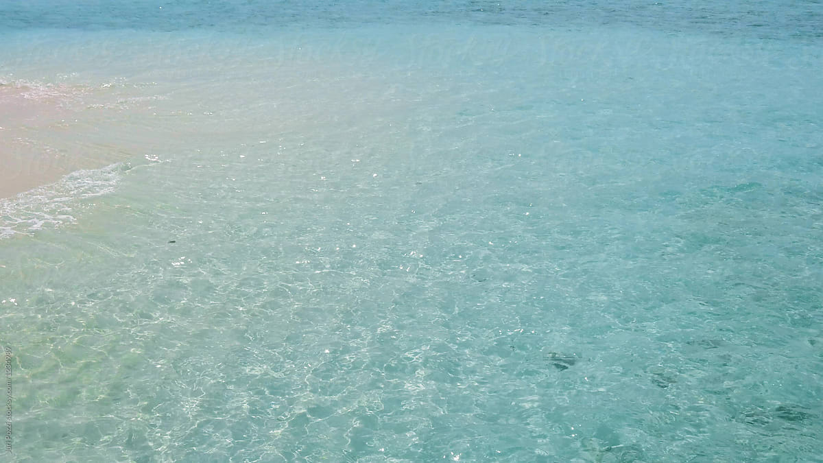 "Crystal Clear Blue Maldivian Sea" by Stocksy Contributor "Studio ...