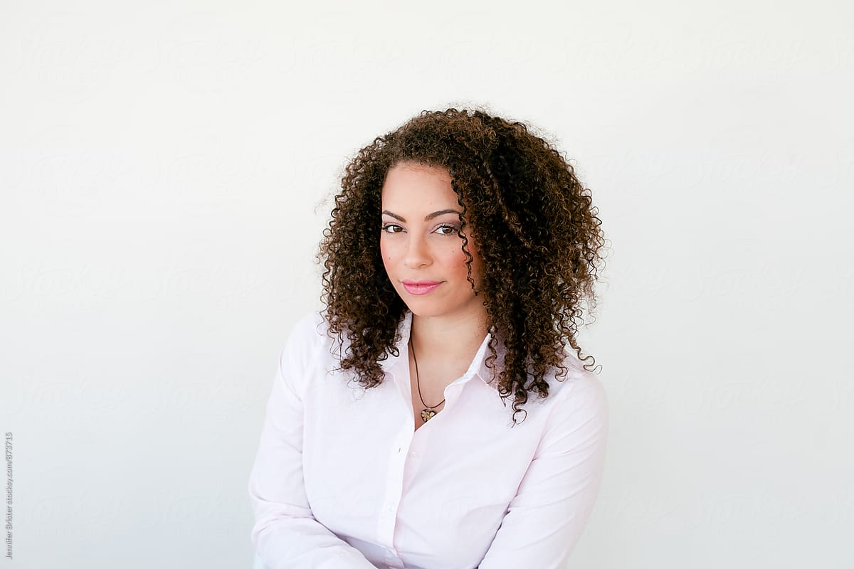 "Beautiful Woman Looking At Camera" by Stocksy Contributor "Jennifer ...