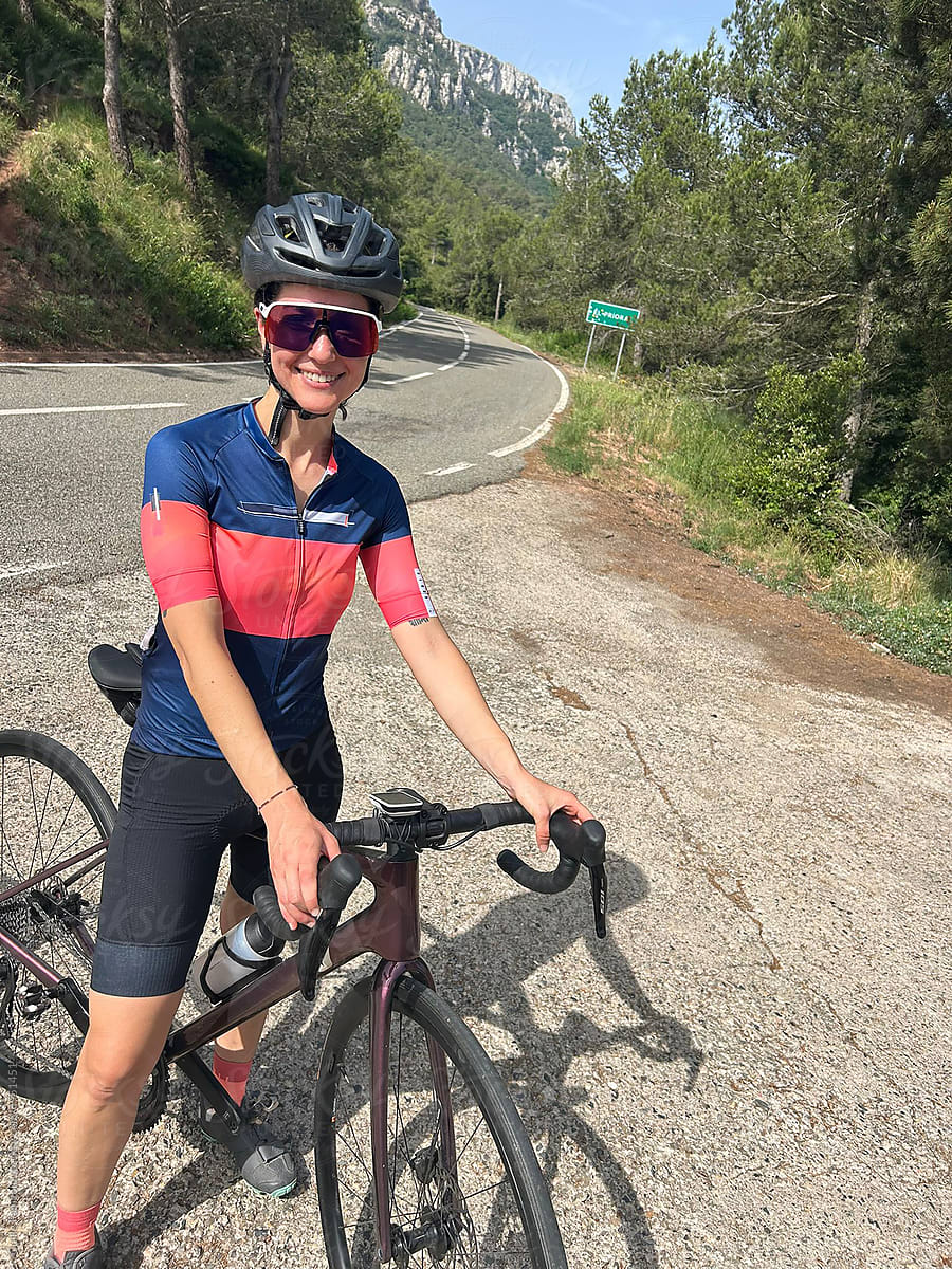 "Portrait Of A Cyclist" by Stocksy Contributor "Guille Faingold" - Stocksy