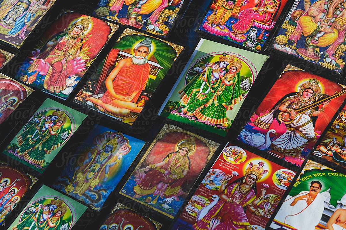 "Souvenir Pictures Of Saints And Deities For Sale." by Stocksy ...