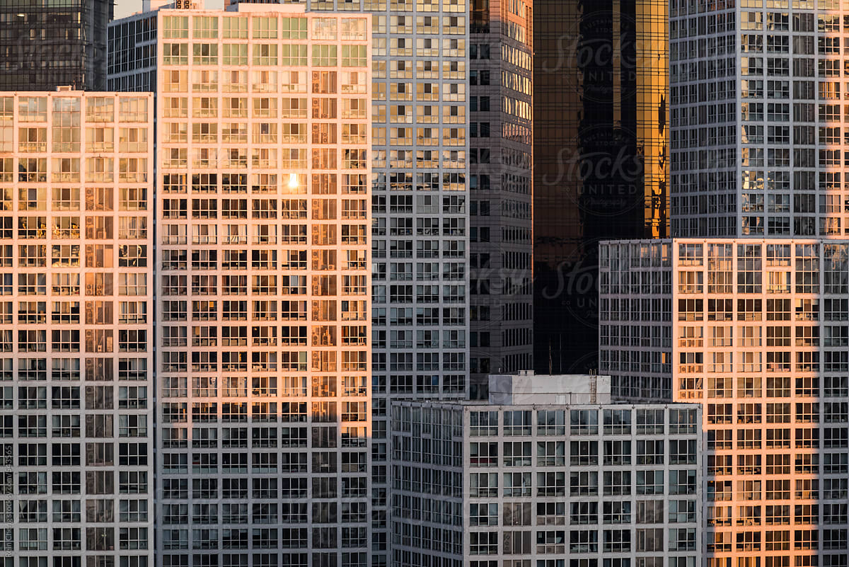 "High-rise Building Facade" by Stocksy Contributor "Rein Cheng" - Stocksy